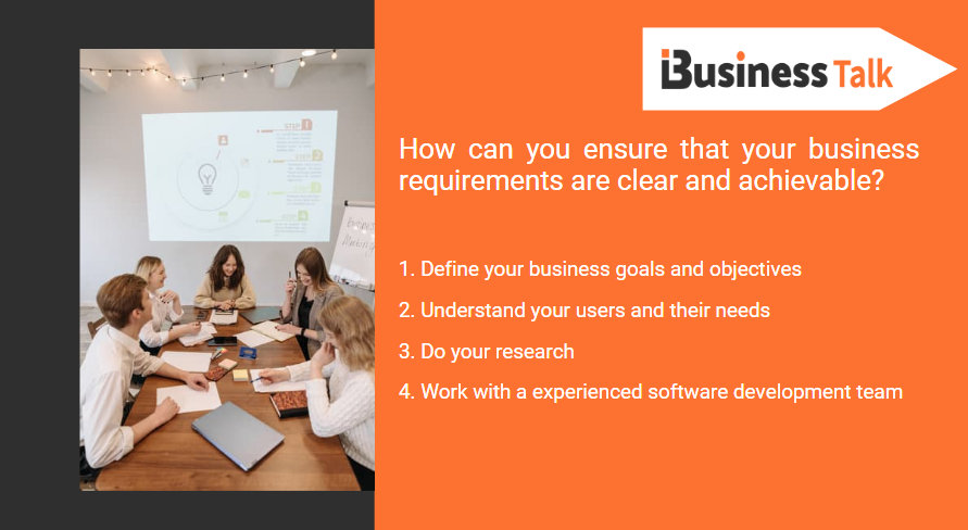 What is Business Requirements in Software Engineering? - iBusiness Talk