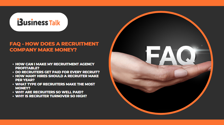 How Does a Recruitment Company Make Money UK? - iBusiness Talk