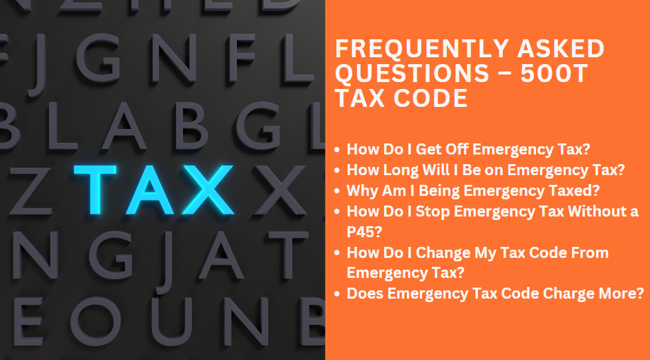 500T Tax Code - Everything You Need to Know - iBusiness Talk