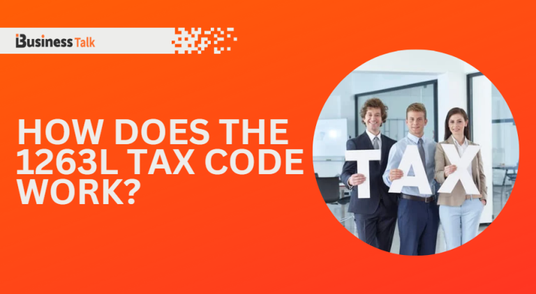 1263l Tax Code - All You Need to Know in UK - iBusiness Talk