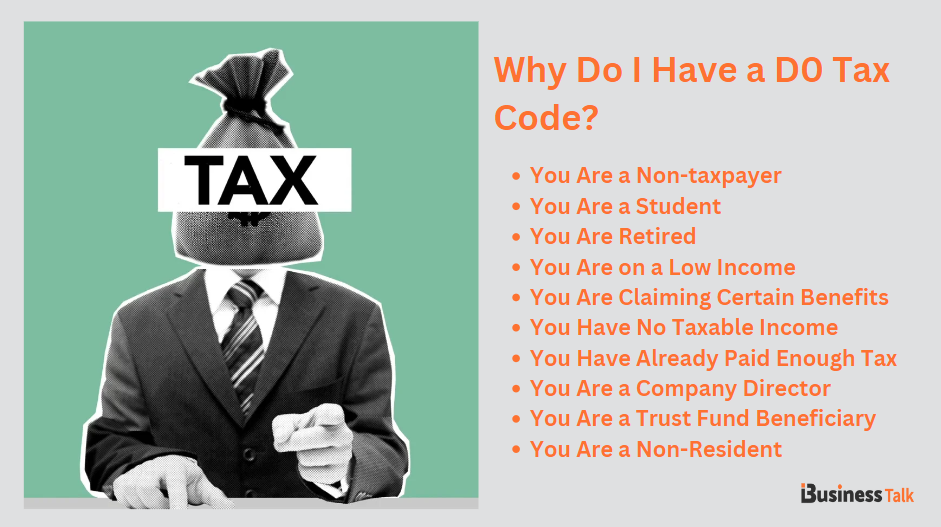 D0 Tax Code - What Does It Mean for UK Taxpayers? - iBusiness Talk