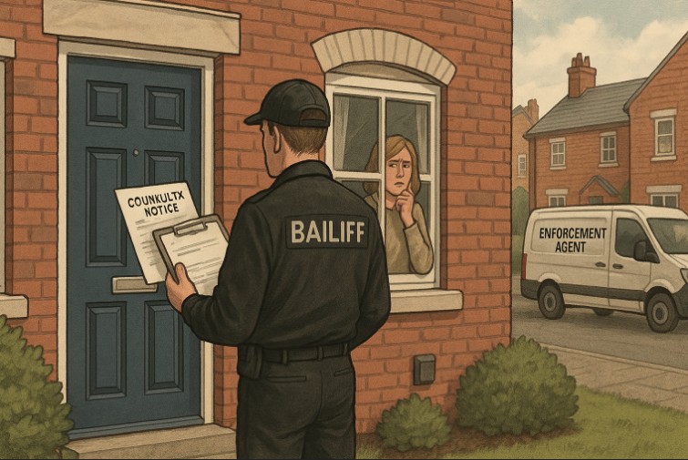 Can a Bailiff Force Entry for Council Tax in the UK?